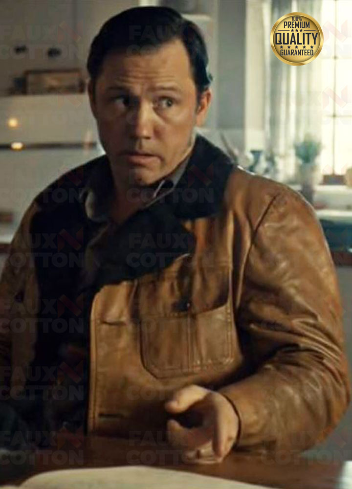 Fargo Dodd Gerhardt Fur Leather Jacket | Jeffrey Donovan