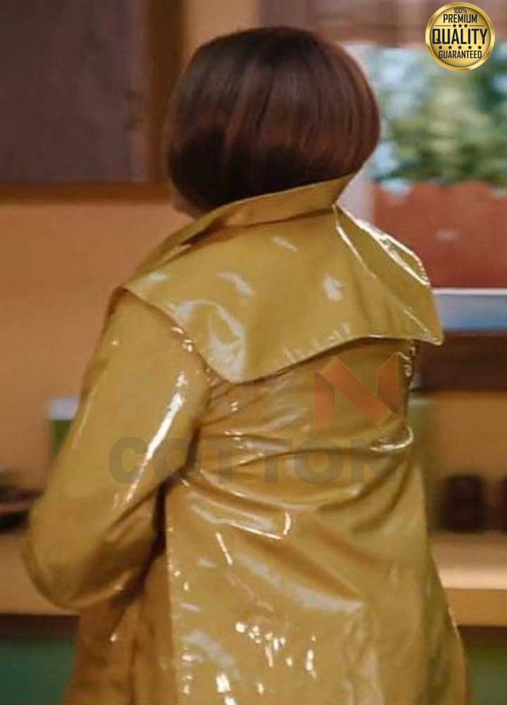 Elizabeth Olsen WandaVision Yellow Coat